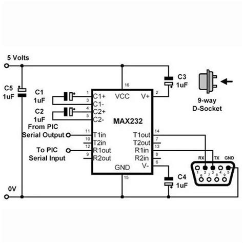 Dip Max232 Rs232 Unit Electronics