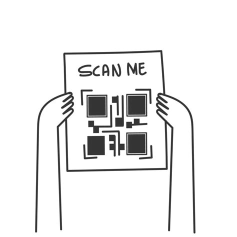 Scan Me Illustration 53092618 Vector Art At Vecteezy