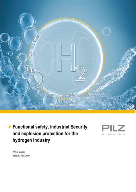 2024年氢能行业的功能安全工业信息安全和防爆保护白皮书