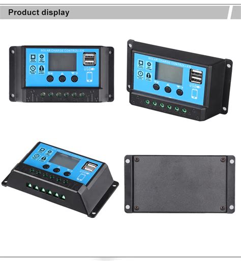Pwm Solar Panel Controller 10a 20a 30a 40amp Solar Controller With Battery Charge Buy Pwm