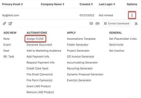 Flows Creating And Assigning Flows Suitedash Help Documentation