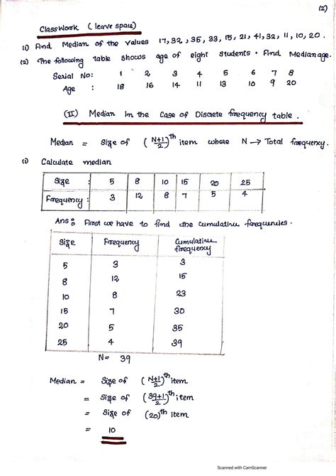 SOLUTION Median Explanation And Problems Statistics Studypool