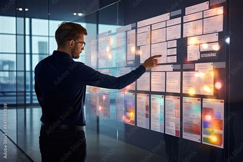 Agile Software Development Or Project Management Using Kanban Or Scrum
