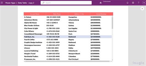 How To Display Search And Filter Data Table In Canvas App Microsoft Dynamics CRM Tips