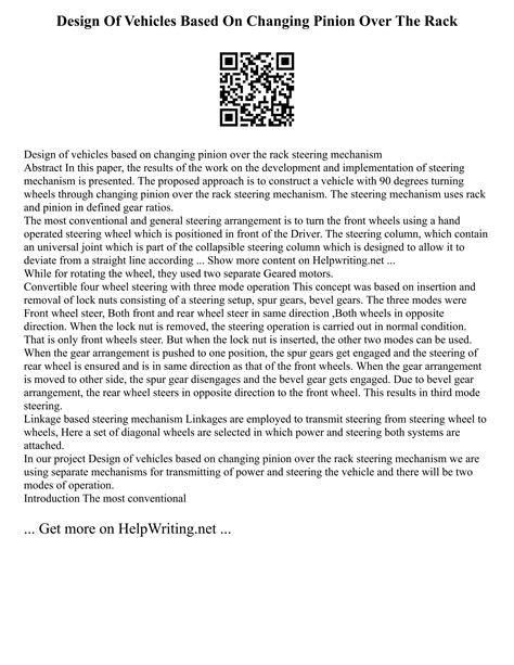 Self Reflection Paper Example Reflective Essa Pdf