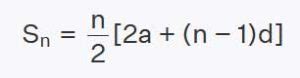 Sum of Arithmetic Sequence Formula TRUNG TÂM GIA SƯ TÂM TÀI ĐỨC HOTLINE 091 6265 673