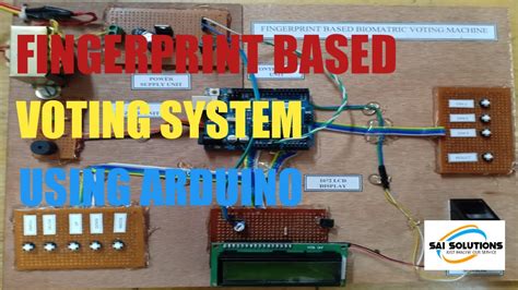 Fingerprintbasedvotingsystemusingarduino Youtube