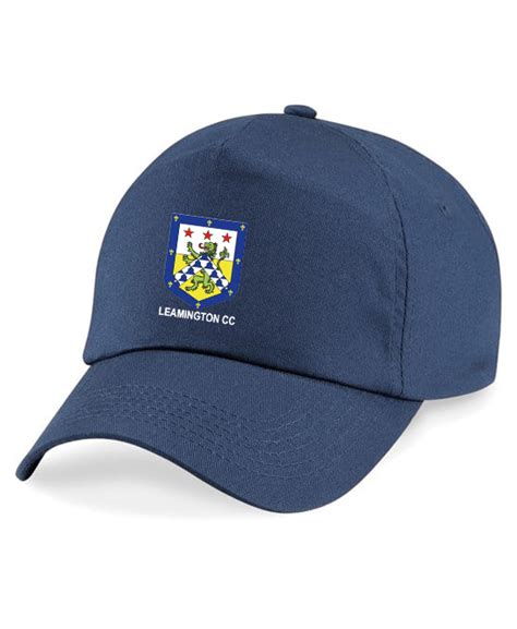 Baseball Style Cap Navy Leamington Cc Hawk Cricket