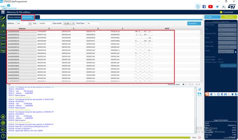 使用stm32cubeprogrammer工具读取单片机flash数据读取stm32cubeprogrammer教程 Csdn博客