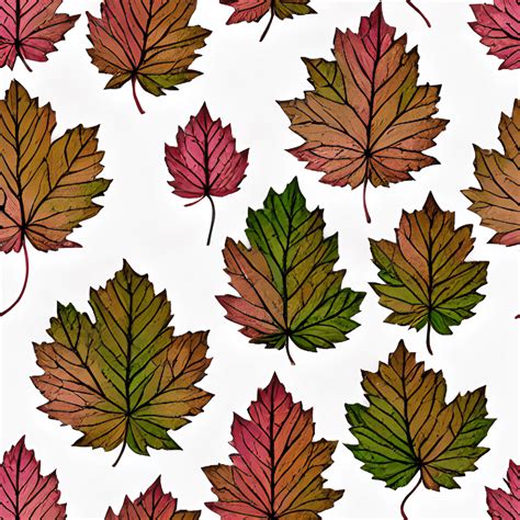 Leaf Arrangements Graphic · Creative Fabrica