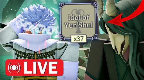 Using 37 Idol Of Yunshul Deepwoken Live Youtube