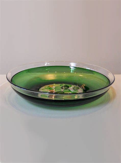 Akiko Wajima Green Underwater Bowl — Palette Contemporary Art And Craft