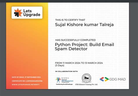 Machinelearning Bootcampproject Spamdetection Emailfiltering Datascience Letsupgrade