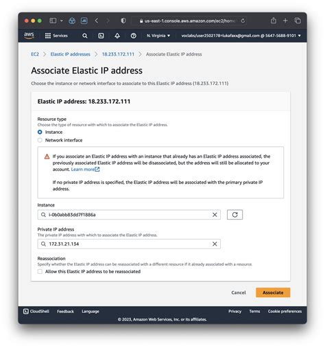 Elastic IP Cloud Administration Security