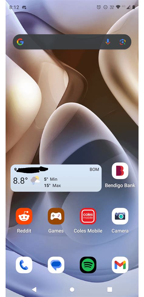 I Cant Extend My Weather Widget To The Width Of The Screen R Mildlyinfuriating