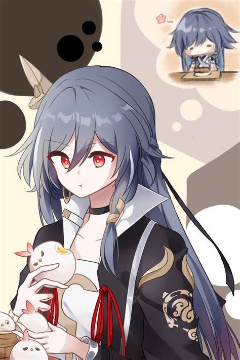 Fu Hua Fu Hua Fu Hua Jingwei And Fu Hua Honkai And More Drawn By Etihwrepap Danbooru