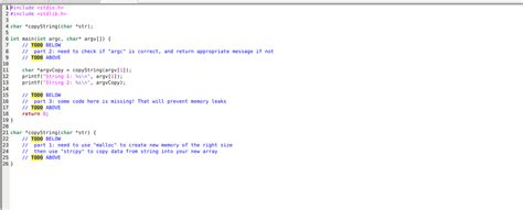Solved Exercise 2 Malloc And Strcpy Modify The C Program
