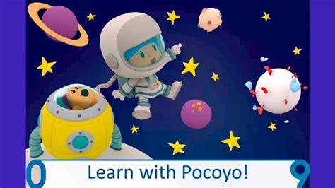 Pocoyo💙 123🔢 Space Adventure😃 Game Youtube