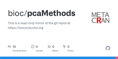 github bioc pcamethods this is a read only mirror of the git repos