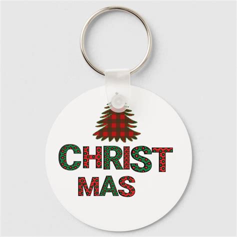 Christmas Keychain Zazzle Holiday Keychain Ideas Christmas Acrylic