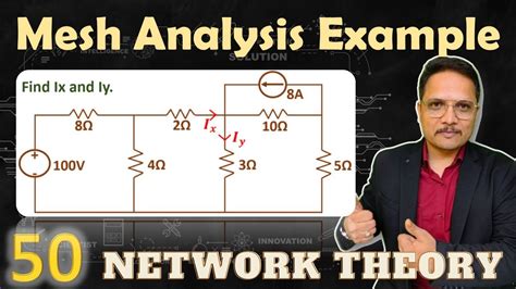 Mesh Analysis In Network Theory Solved Example And Detailed Explanation YouTube