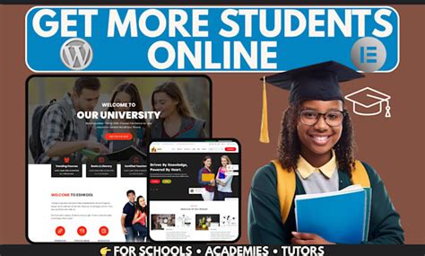 Design A Professional Educational And School Website That Attracts