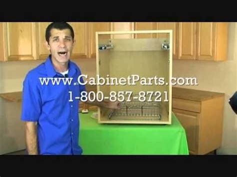 How To Install Rev A Shelf Chrome Roll Out Trays Rev A Shelf Cabinet Storage Solutions