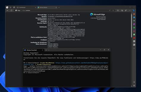 Msedgefeatures Powershell Script Aktiviert Versteckte Edge Funktionen
