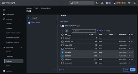 Add And Remove VLANs For UCS In Intersight Managed Mode Cisco