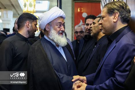 مراسم ختم علی‌اکبر انصاری، رئیس هلدینگ تات، برگزار شد عکس