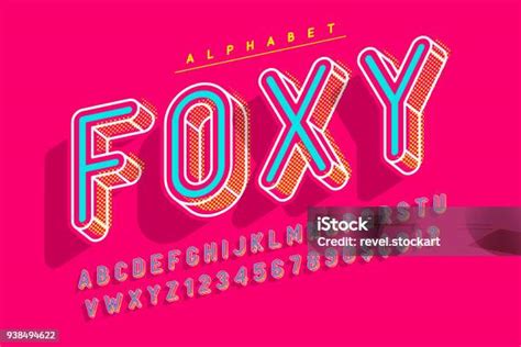 디스플레이 글꼴 Popart 디자인 알파벳 편지를 집 광 하 고 마비 컴퓨터 글자에 대한 스톡 벡터 아트 및 기타 이미지 컴퓨터 글자 팝 아트 3차원 형태 Istock