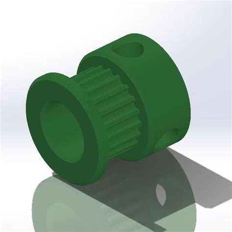 Stl File Parametric Gt2 Pulley 20t 8mm Stl 🎛️ ・3d Print Design To Download・cults