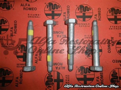 Alfa 164 All Models Front Subframe Bolt M10 X 1 25 X 7 5 Cm Alfa Restoration Online Shop