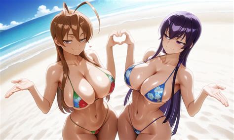 Rule 34 2girls Ai Generated Ass Ass Bigger Than Head Beach Big