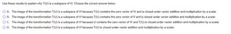 Solved Let V And W Be Vector Spaces And Let T V W Be A Chegg