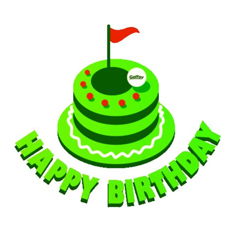 Happy Birthday Golf Sticker By For Ios And Android Giphy