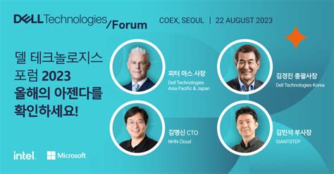 22일 ‘델 테크놀로지스 포럼 2023 개최