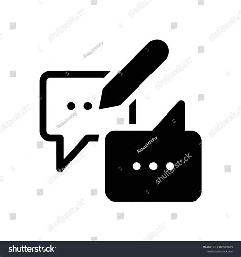 Chat Spech Bubble Voice Icons Isolated Stock Vector Royalty Free 2183983659 Shutterstock