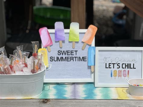 How To Host A Simple And Sweet Popsicle Party One Festive Mama