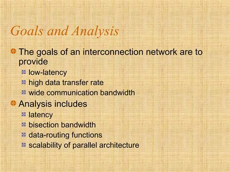 System Interconnect Architectures In Aca Ppt Computer Networking
