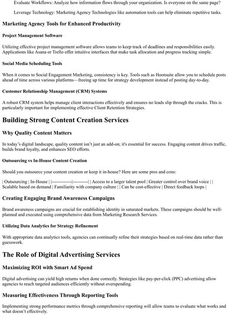 Ppt Boosting Efficiency In Your Marketing Agency Operations Powerpoint Presentation Id13845713