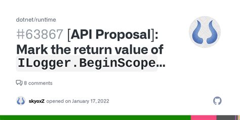 Api Proposal Mark The Return Value Of `iloggerbeginscope` Maybenull