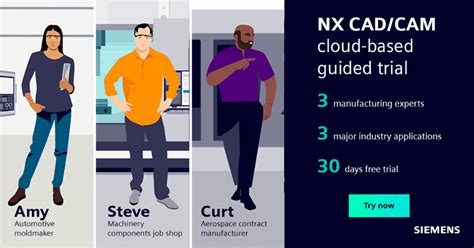 TrẢi NghiỆm Nx Cadcam DỰa TrÊn ĐÁm MÂy CÙng Amy Steve VÀ Curt