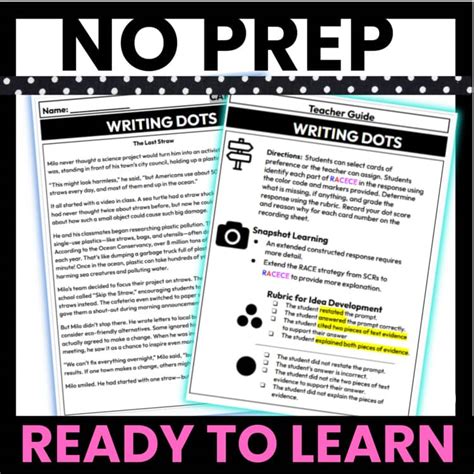 Extended Constructed Response Ecr Prompts Staar Practice 3rd 4th 5th Grade