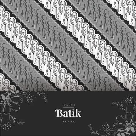 Premium Vector Minimalist Batik Ethnic Seamless Pattern