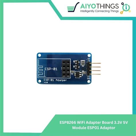 Jual Esp8266 Wifi Adapter Board 33v 5v Module Esp01 Adaptor Shopee