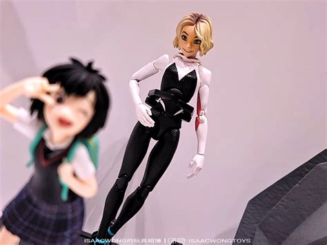 신작정보 센티넬스파이더맨 뉴 유니버스 Sv액션피규어 스파이더 그웬 And 스파이더 햄 채색견본 전시공개