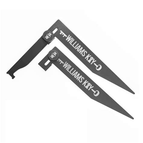 Williams Key Folding Soft Entry Tool Doorjamm