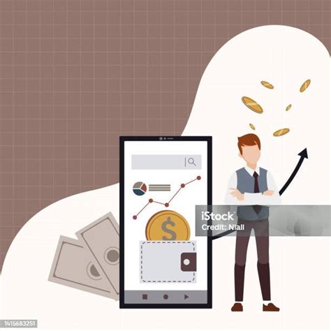 프레젠테이션 보드에 차트와 화살표가 있는 중요한 메시지가 표시됩니다 그래프와 함께 프레임에 작성된 중요한 정보 중요 발표가 표시됩니다 개념에 대한 스톡 벡터 아트 및 기타