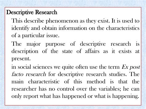 classification of research notes for revision ppt